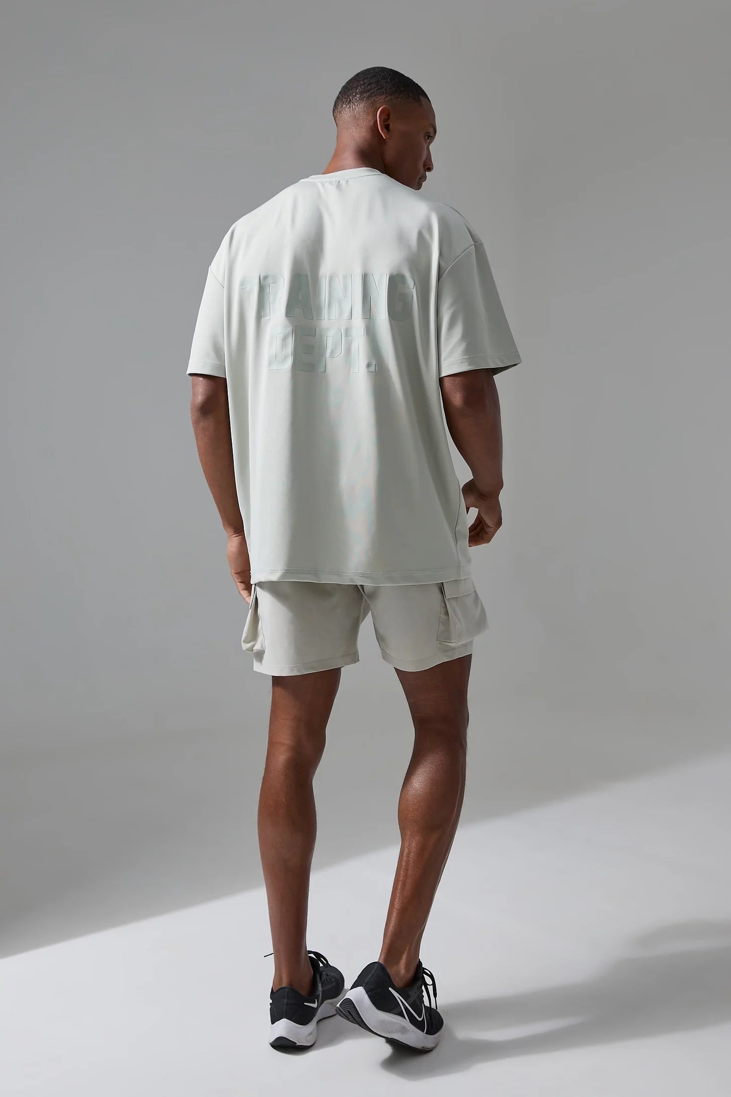 Reflective ACTIVE TRAINING DEPT OVERSIZED T-SHIRT